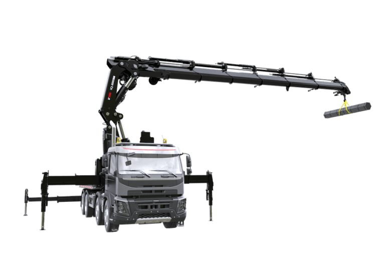 Hiab launches new 90 tm heavy range loader crane - Move It Magazine