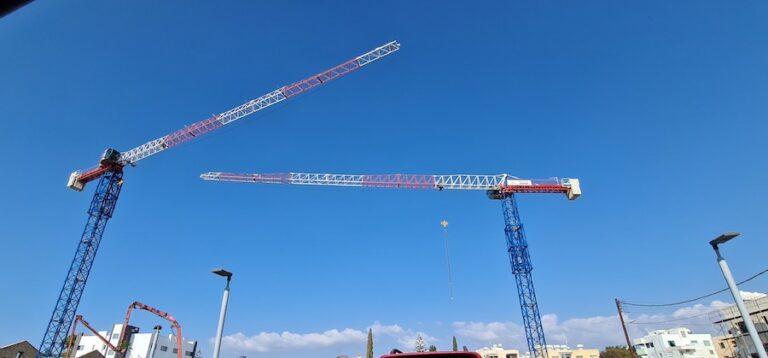 Raimondi cranes deployed for the construction of new university campus ...