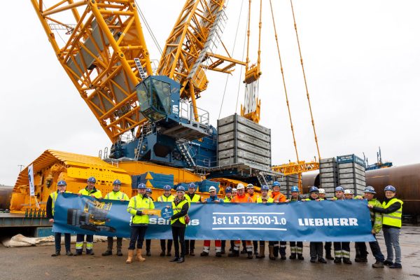 Sarens Receives First Liebherr LR 12500-1.0