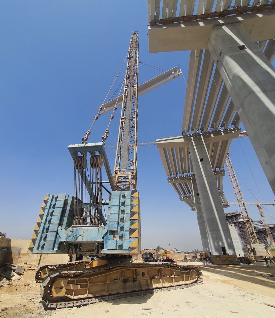 Sarens Helps Build Africa's Tallest Bridge in Cairo - Move It Magazine