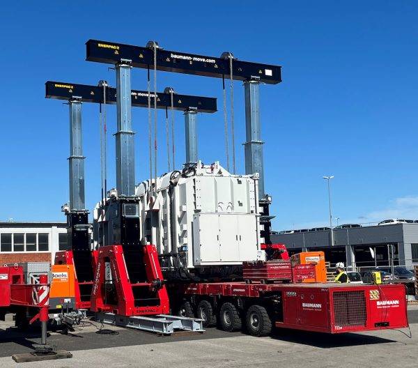 Baumann Expands Heavy Lift Fleet with Enerpac SBL600 Gantry - Move It ...