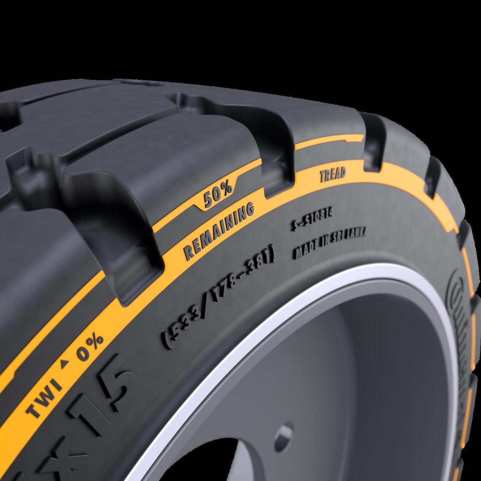 Continental Unveils Enhanced ContiPT18 Press-on-Band Tyre with Tread ...