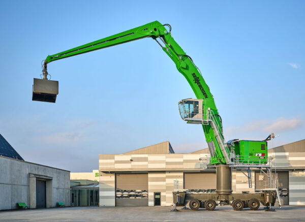Sennebogen Unveils New 875 G Hybrid Material Handler with 32m Reach ...