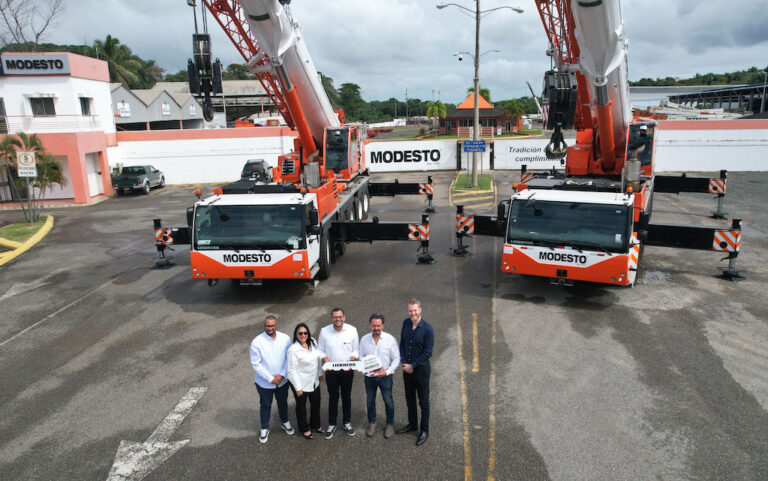 Grupo Modesto Expands Fleet with New Liebherr Mobile Cranes - Move It ...